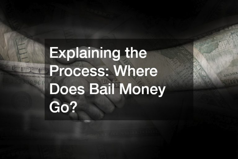 Explaining the Process Where Does Bail Money Go? - Law for Daily Life